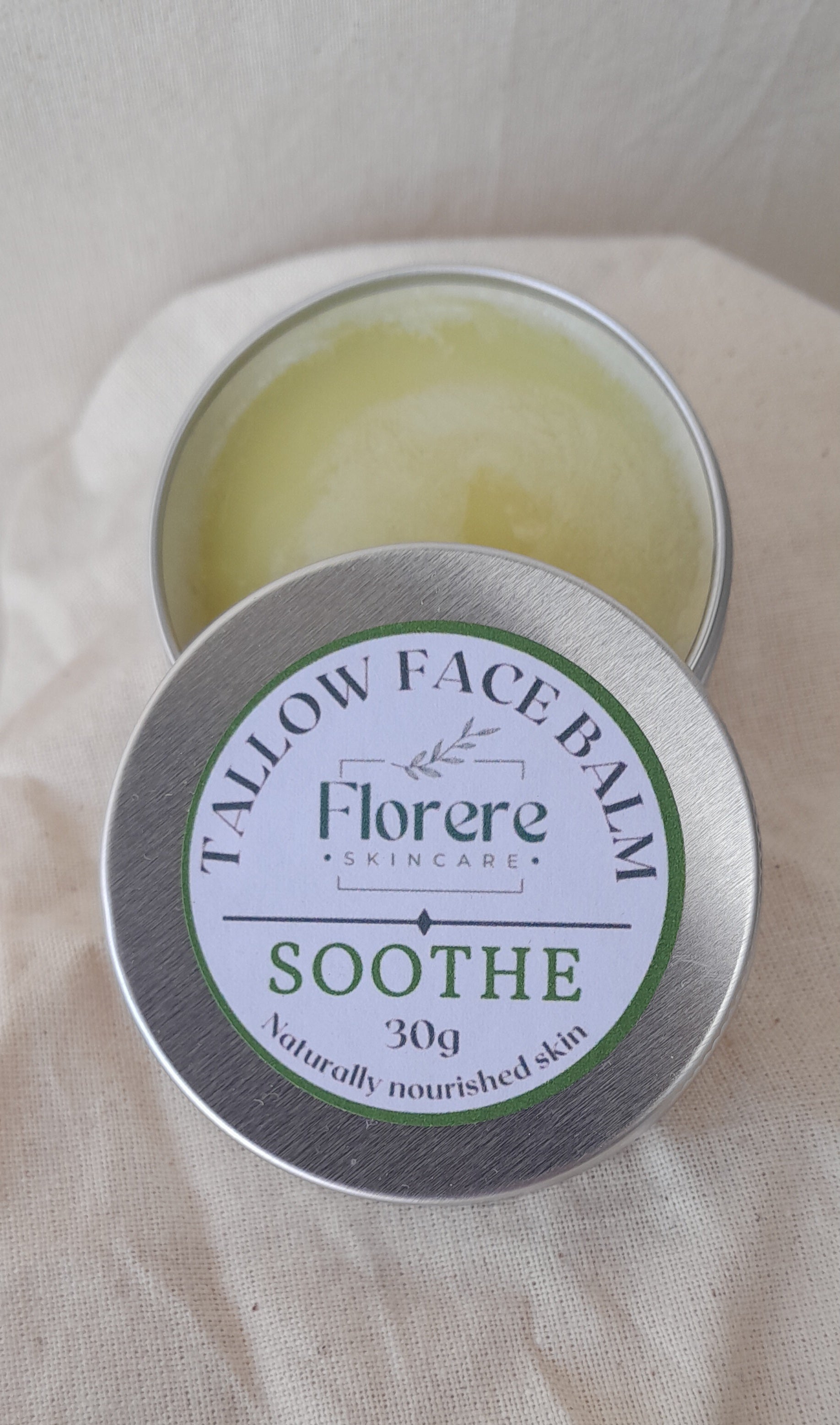 Tallow Face Balm - Soothe – Florere Skincare